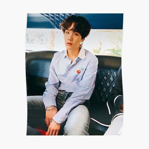 "BTS Suga " Poster by Destsuarez999 | Redbubble