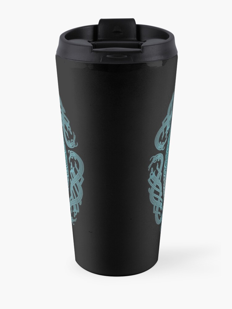 "Hugin Munin Odins Ravens" Travel Coffee Mug for Sale by Beltschazar ...