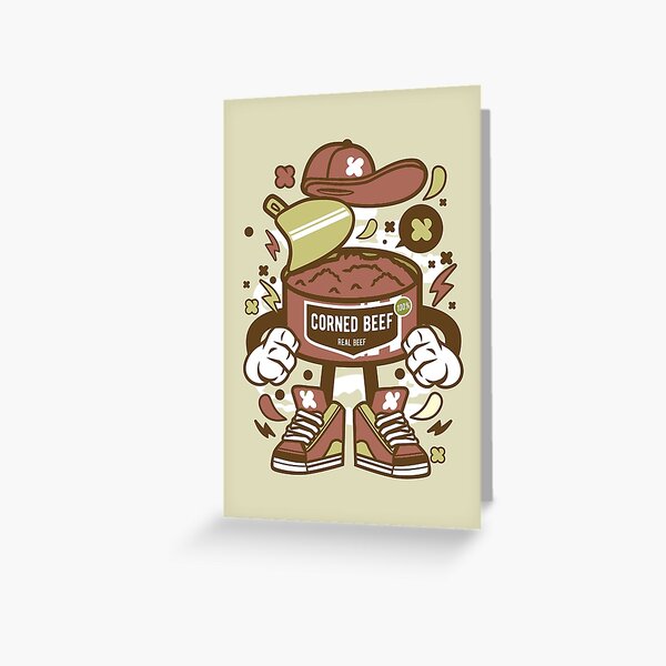 "Corned Beef Cartoon Character - Fun illustration for corned beef ...