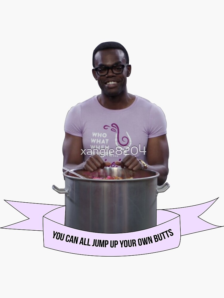 "Chidi Chili" Sticker for Sale by xangie8204 | Redbubble