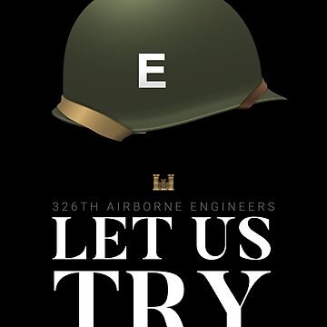 "326th Airborne Engineer Battalion - Let Us Try" Photographic Print for ...