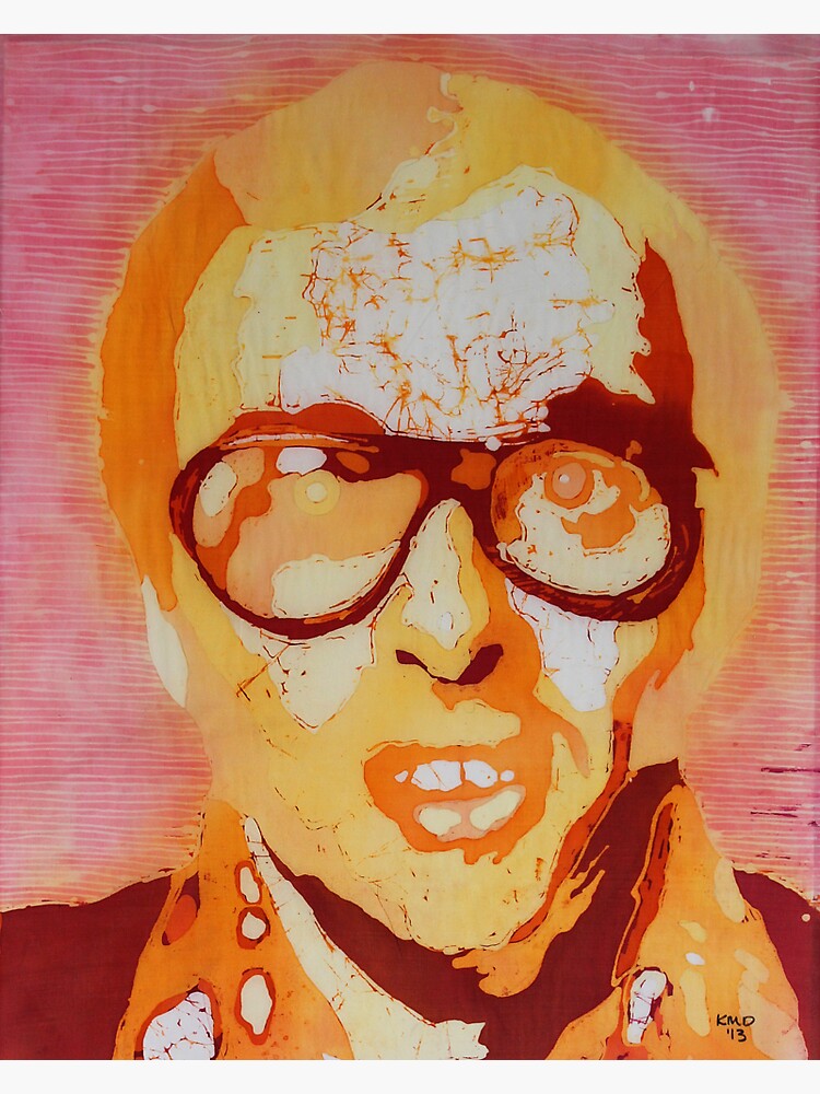 "Mark Batik" Sticker by attndeficitdsgn | Redbubble