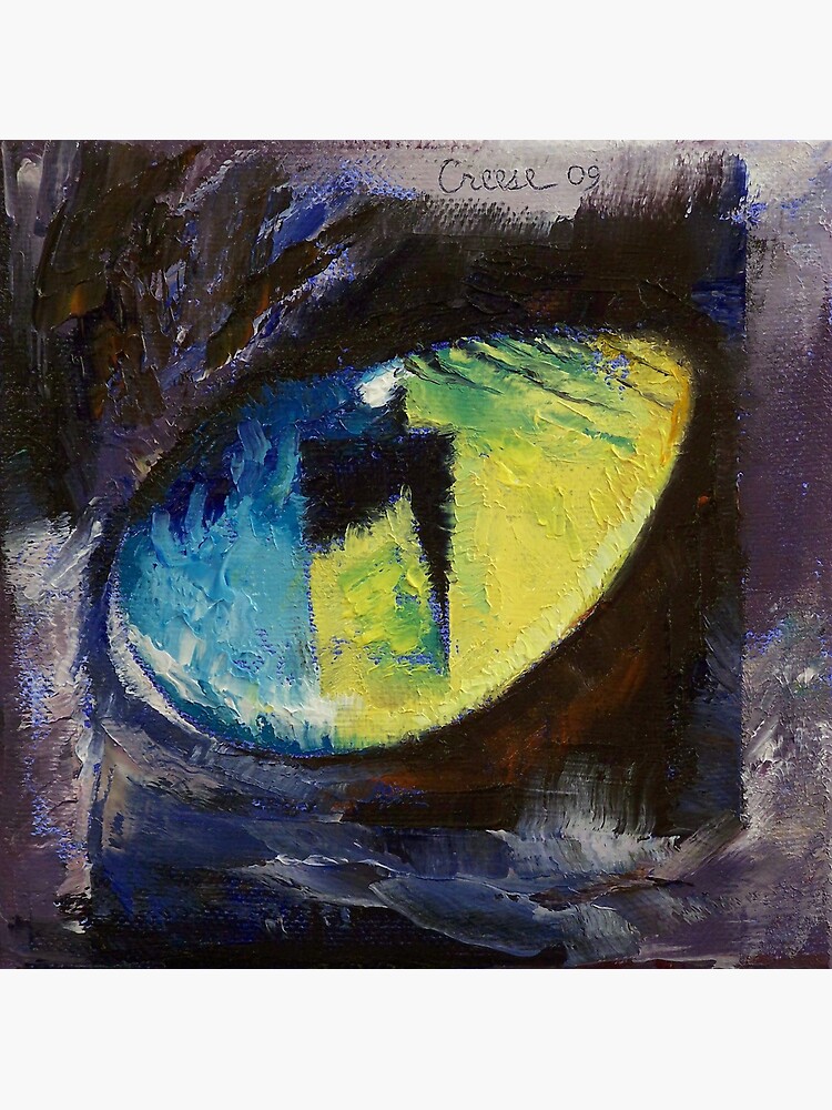 "Blue Cat Eye" Photographic Print by michaelcreese | Redbubble