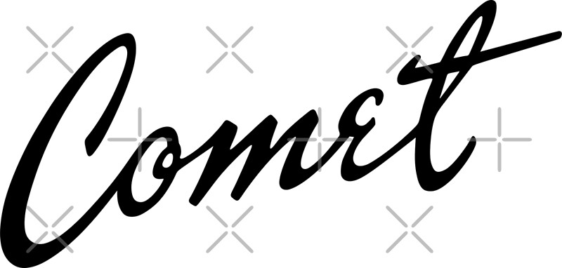 "Mercury Comet Script" by ItsMeRuva | Redbubble