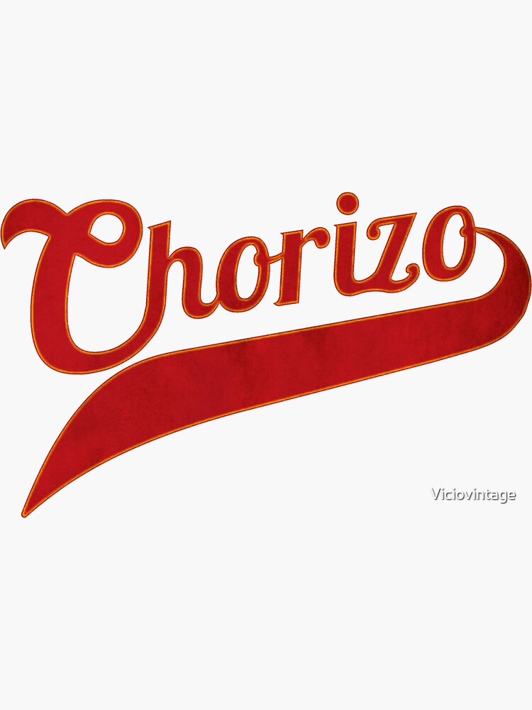 "Chorizo" Sticker for Sale by Viciovintage | Redbubble