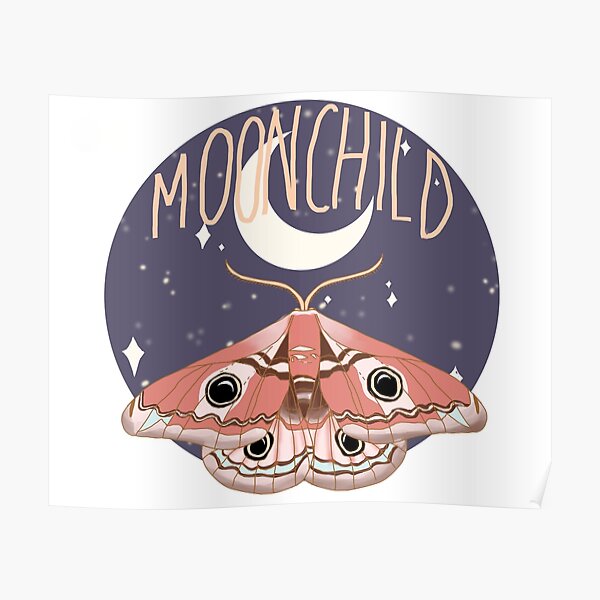 "Moonchild" Poster for Sale by Eimphee | Redbubble