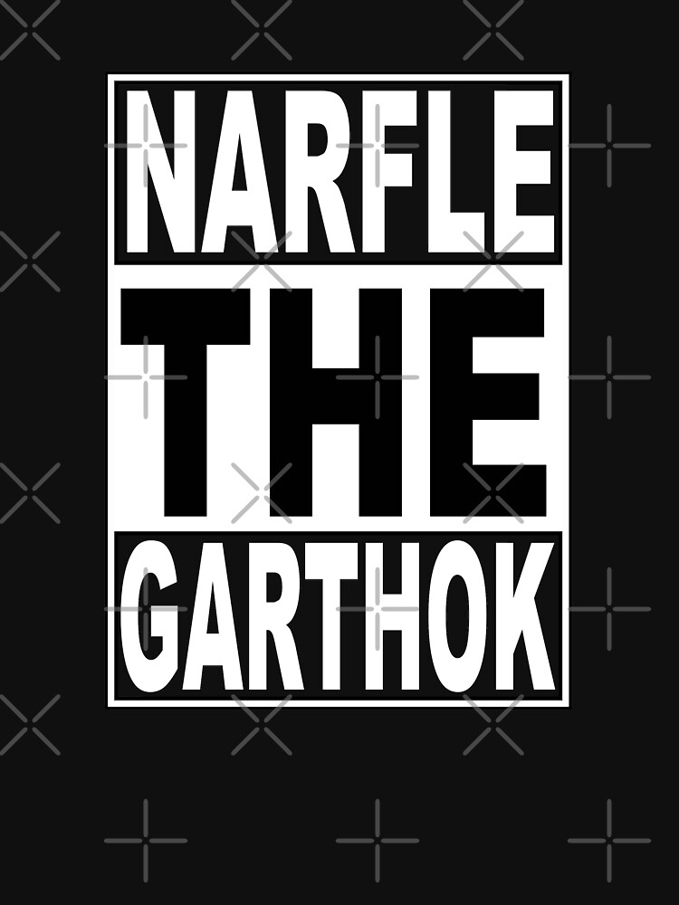 "Narfle The Garthok!" T-shirt for Sale by drquest | Redbubble ...