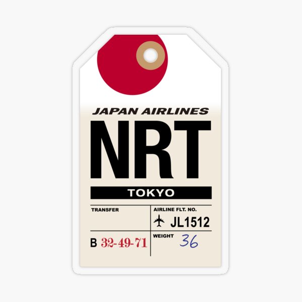 Japan Airlines Stickers | Redbubble
