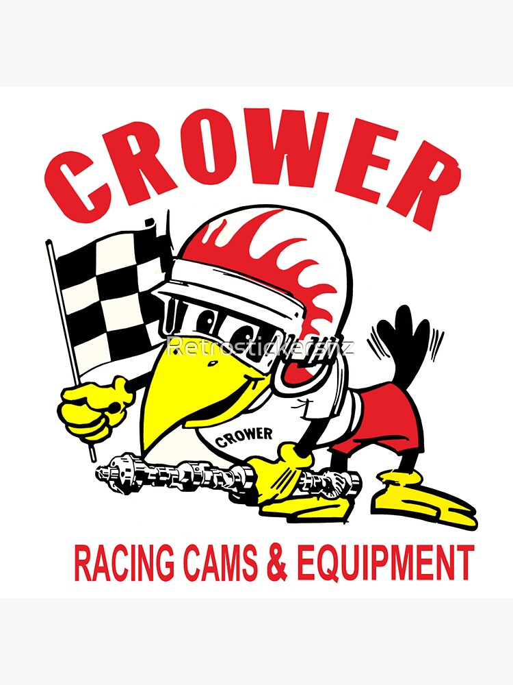 "Crower Racing Cams" Sticker by Retrostickersnz | Redbubble