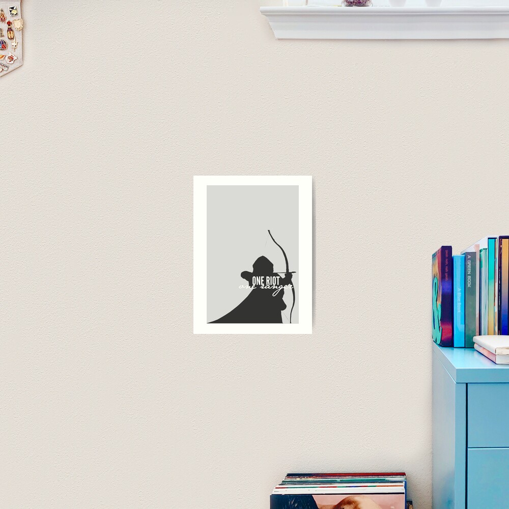 "One Riot One Ranger" Art Print for Sale by memorytree | Redbubble