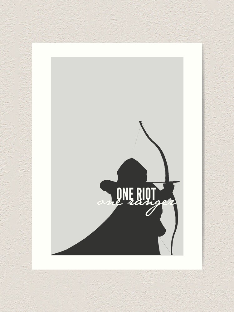 "One Riot One Ranger" Art Print for Sale by memorytree | Redbubble