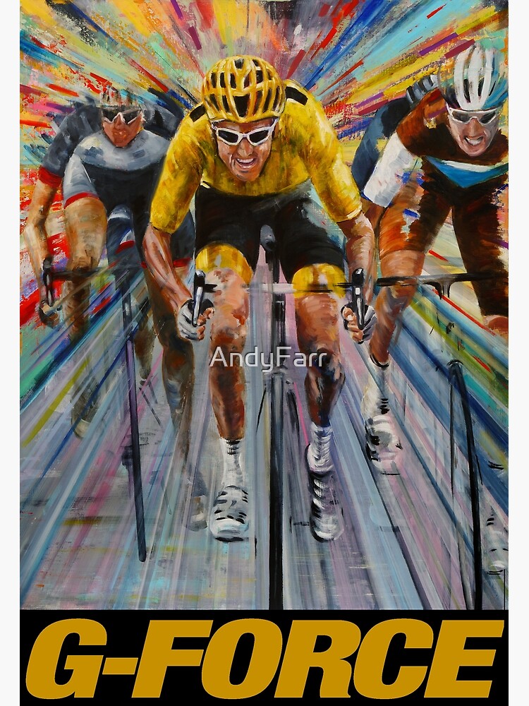 "G Force design" Poster by AndyFarr | Redbubble