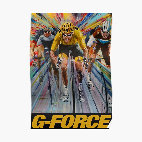 "G Force design" Poster by AndyFarr | Redbubble