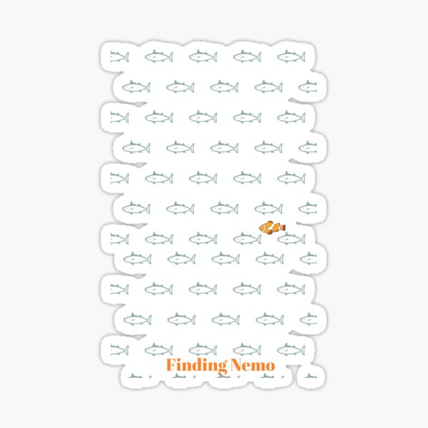 "Finding Nemo" Sticker by ButterfliesT | Redbubble