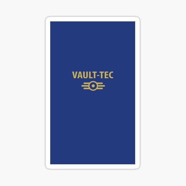 "Vault Tec" Sticker von jdhbq | Redbubble