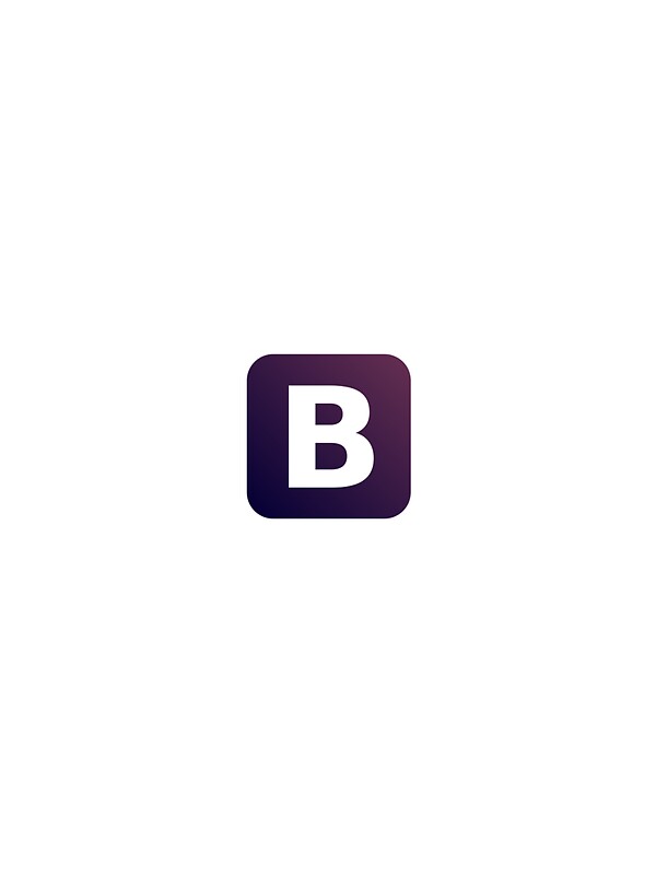 "Bootstrap Logo" Stickers by Quiraily | Redbubble