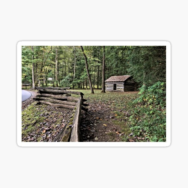 "Farm Buildings At The Tipton Homestead 2 - Great Smoky Mountain ...