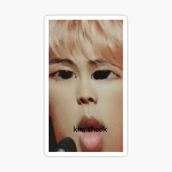 "BTS RM Kim Shook" Sticker by BethanyPledger | Redbubble