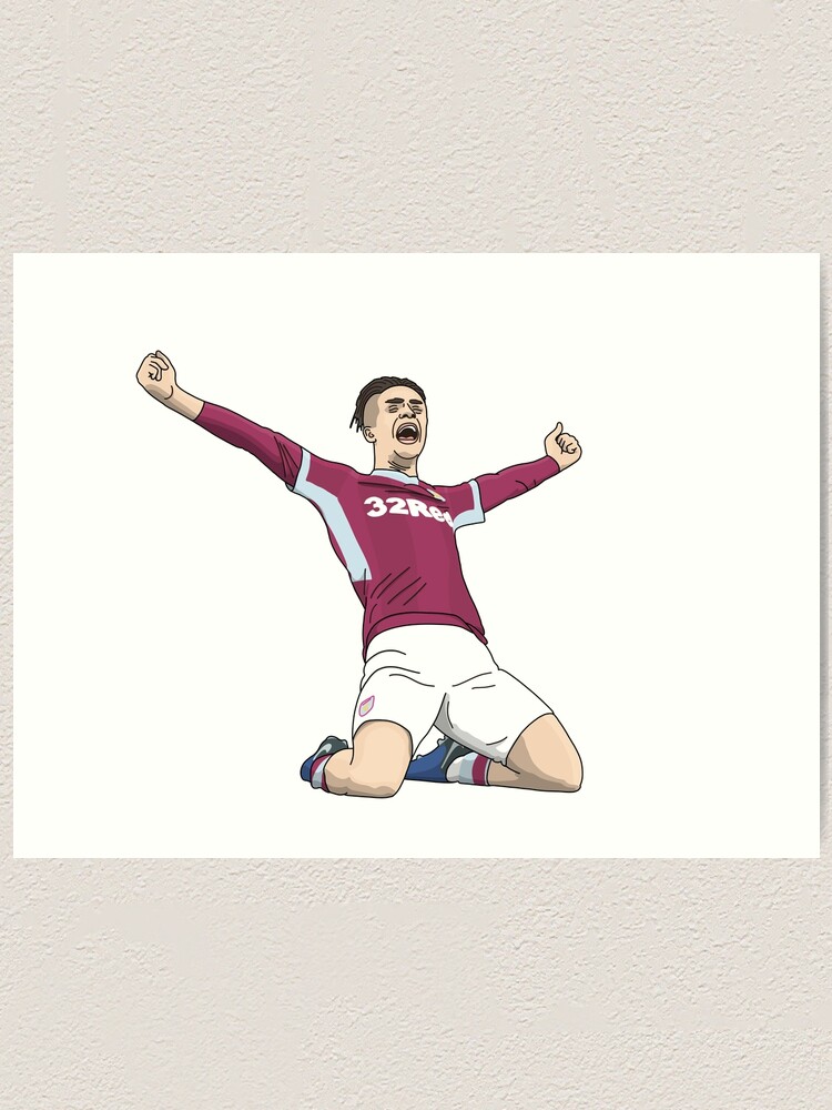 "Jack Grealish" Art Print by SamGas98 | Redbubble