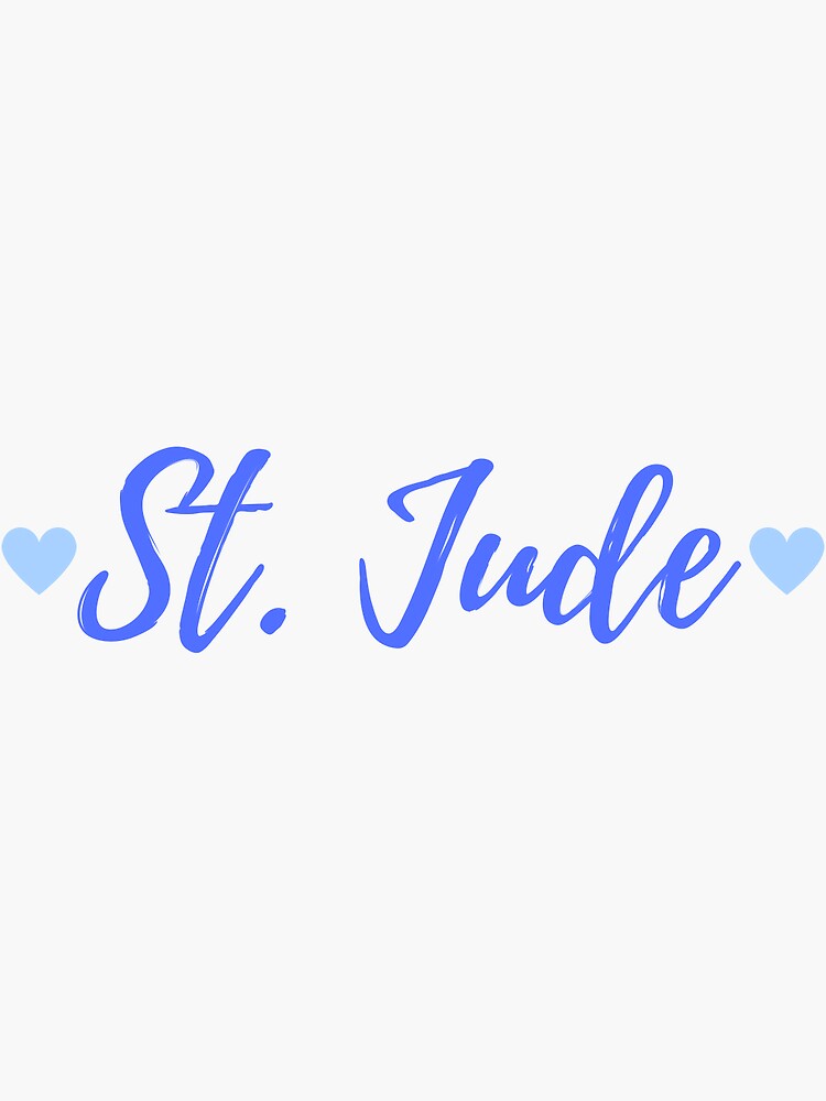 "St. Jude" Sticker for Sale by kberman832 | Redbubble