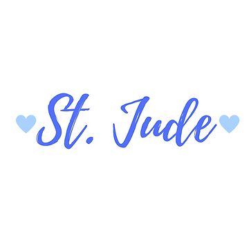 "St. Jude" Sticker for Sale by kberman832 | Redbubble