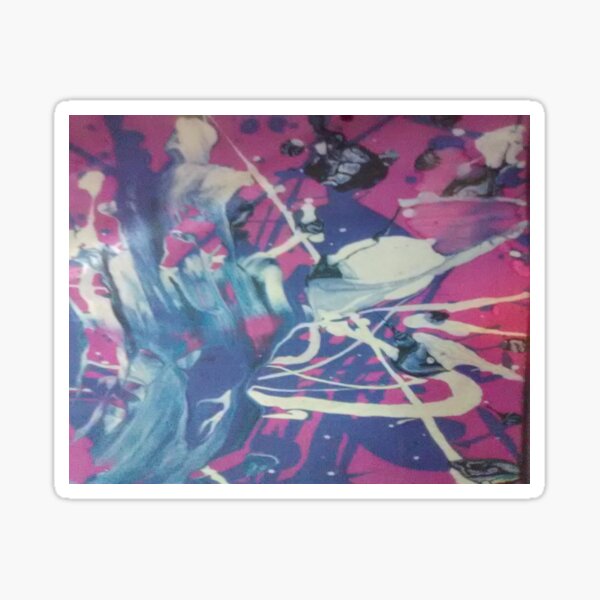 "Splat" Sticker by BellsPainting | Redbubble