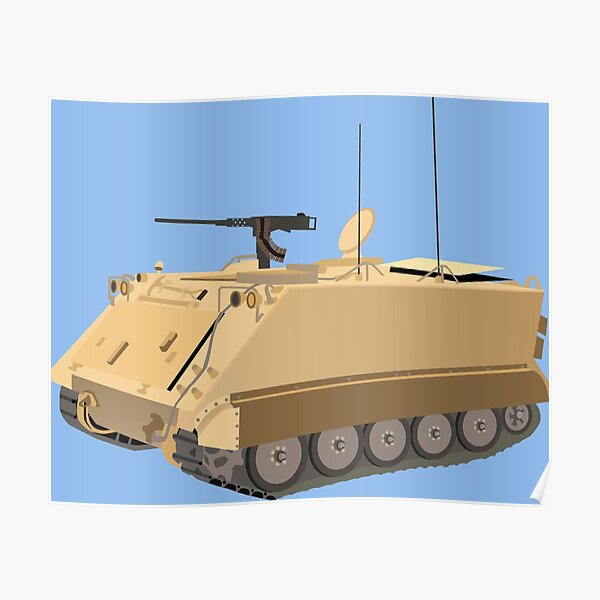 "M113 Militärische APC" Poster von NorseTech | Redbubble