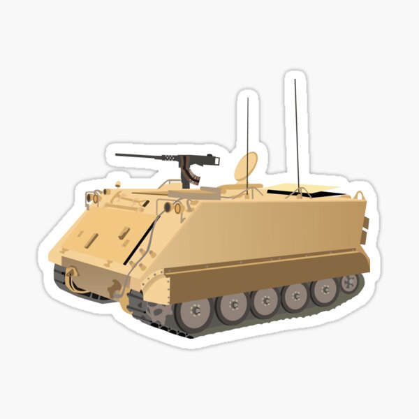 "M113 Military APC" Sticker for Sale by NorseTech | Redbubble