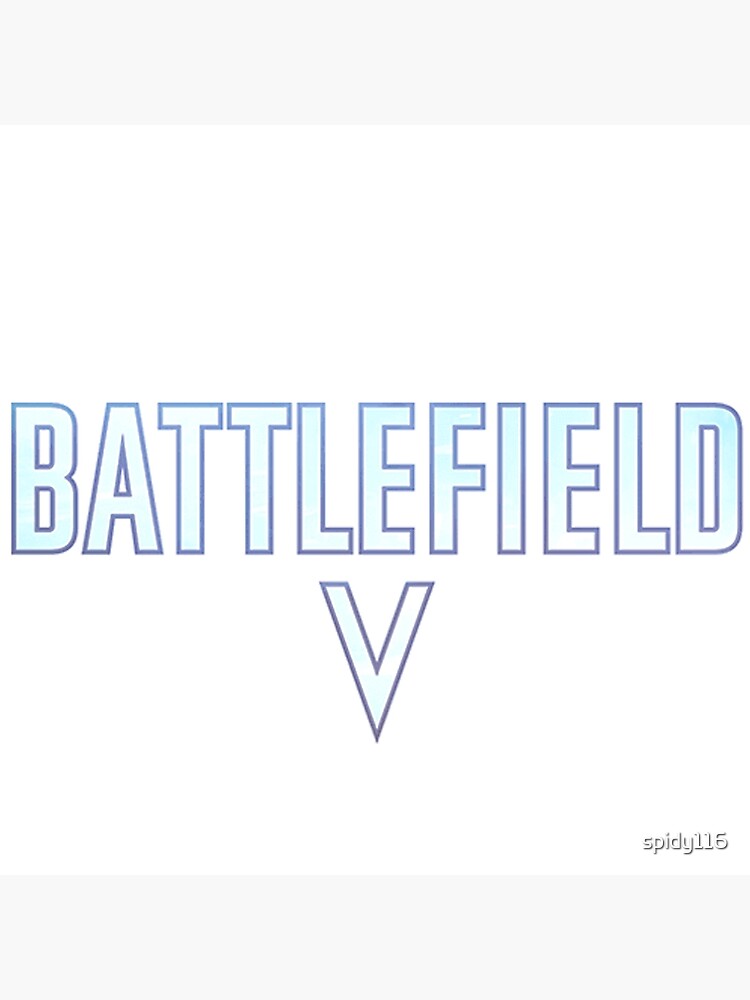 "Battlefield V Logo" Poster by spidy116 | Redbubble