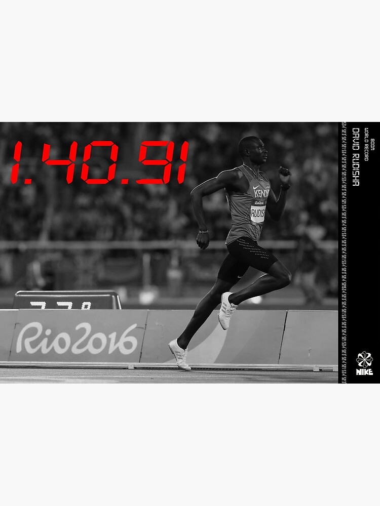 "David Rudisha" Poster for Sale by jacoblough1 | Redbubble