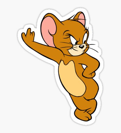 Tom And Jerry Stickers | Redbubble