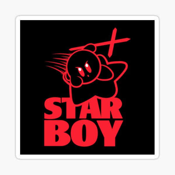 "Star Boy" Sticker for Sale by yourtoyrobot | Redbubble