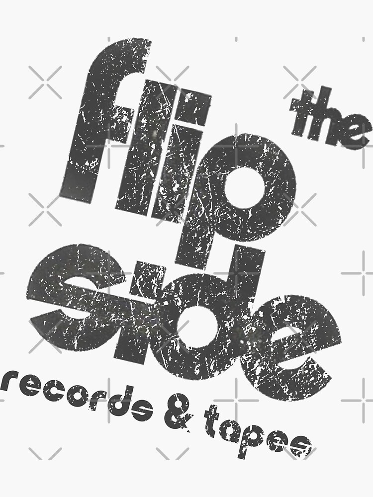 "Flip Side" Sticker for Sale by Retrorockit | Redbubble