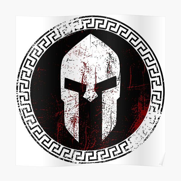 Spartan Warrior Posters | Redbubble