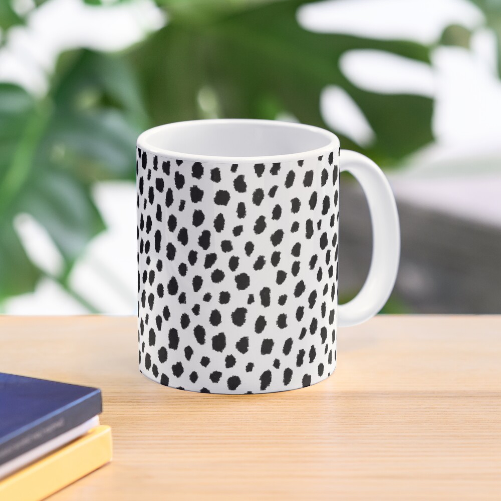 "Dalmatian Spots (black/white)" Coffee Mug for Sale by designminds ...
