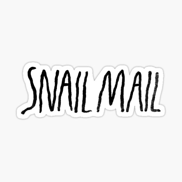 Snail Mail Stickers | Redbubble