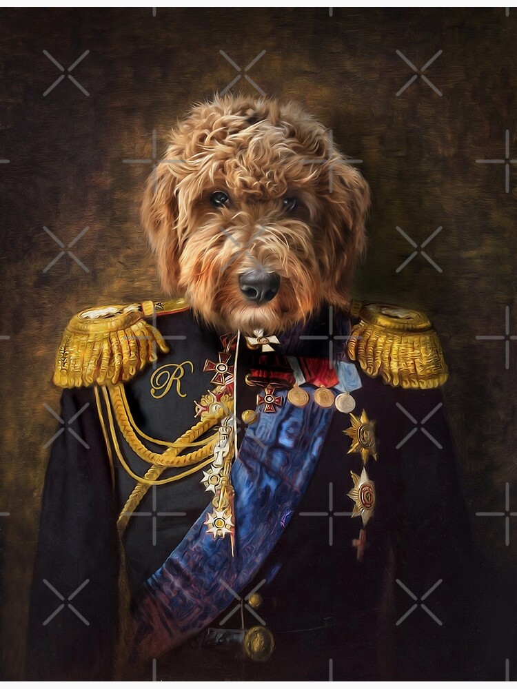 "Dog Portrait - Rudy" Art Print for Sale by carpo17 | Redbubble