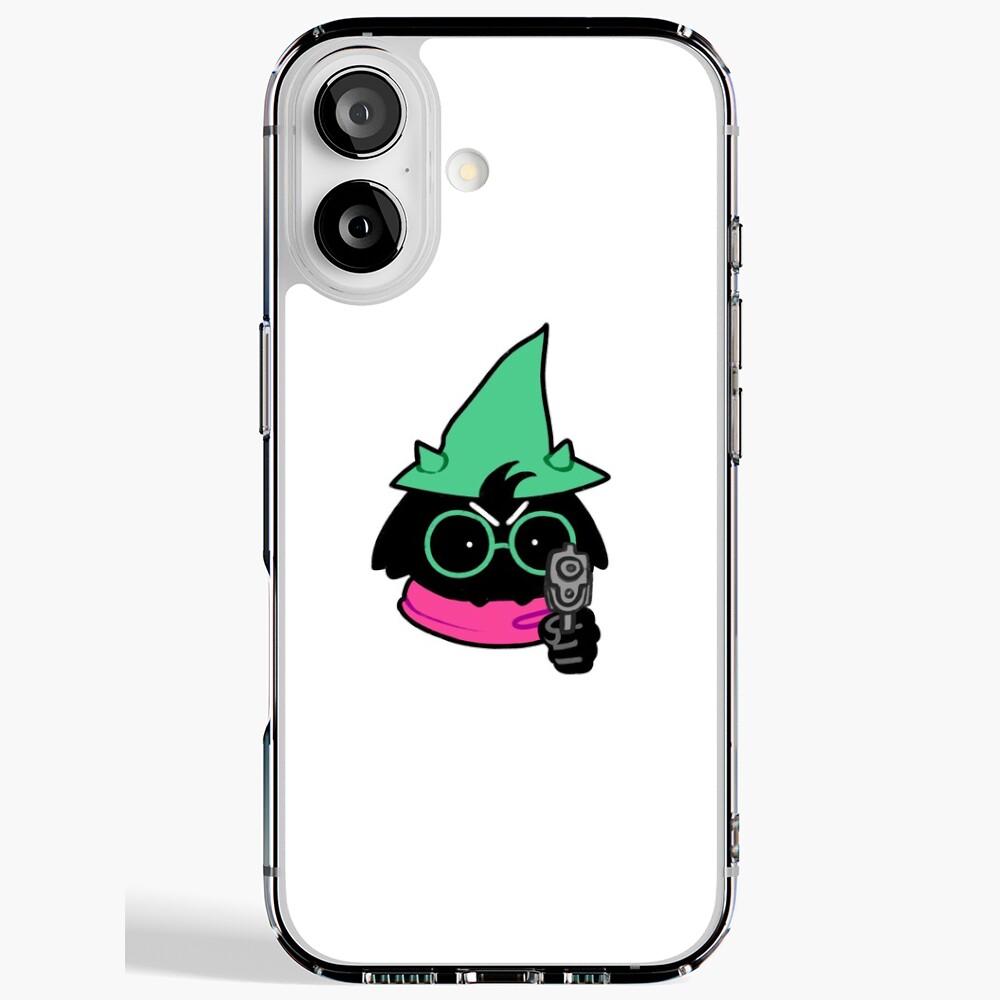 "Ralsei - >:0" Sticker for Sale by whitedogart | Redbubble