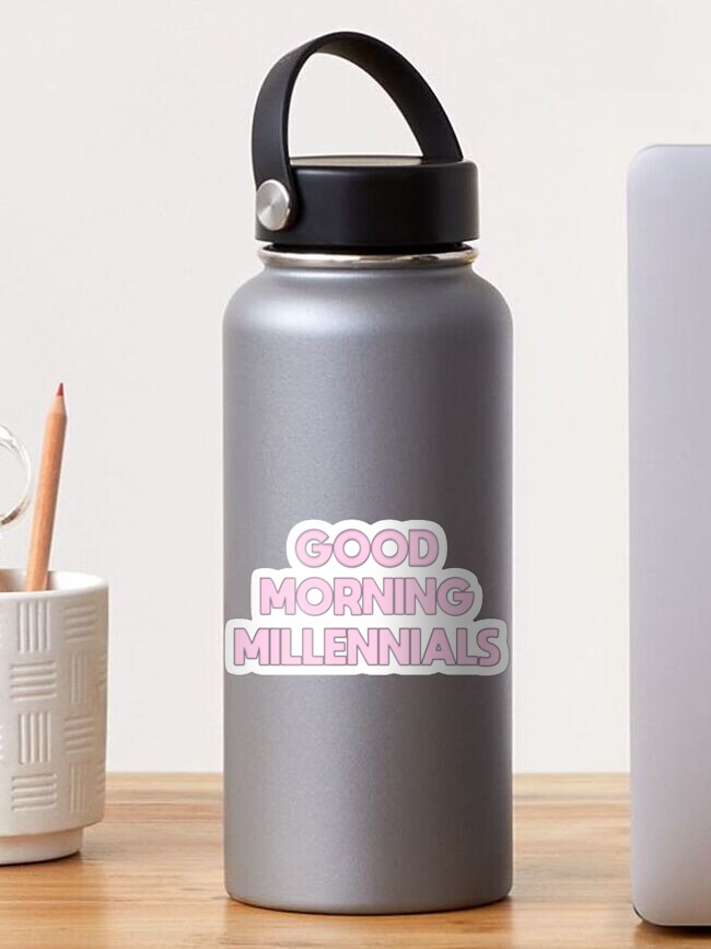 "Good Morning Millennials - The Morning Toast" Sticker for Sale by ...