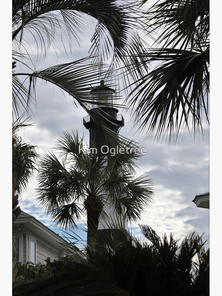 "Tybee Island Lighthouse" Sticker by ogletrek | Redbubble