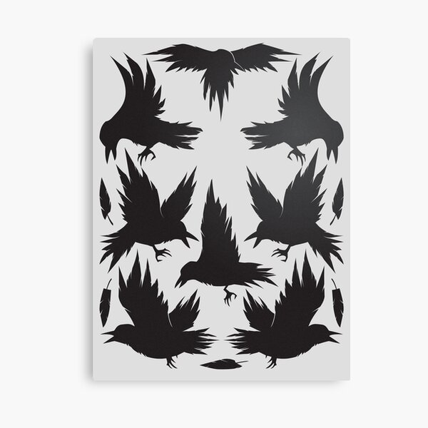 Murder Of Crows Canvas Prints | Redbubble