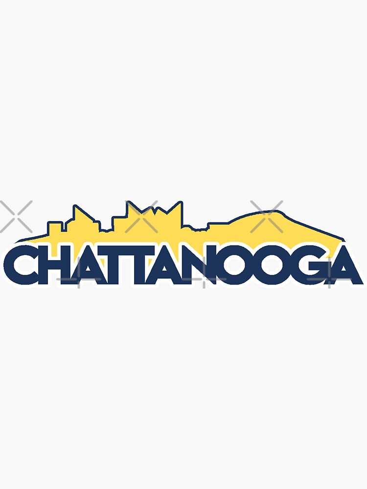 "chattanooga" Sticker for Sale by sydneyhermann | Redbubble