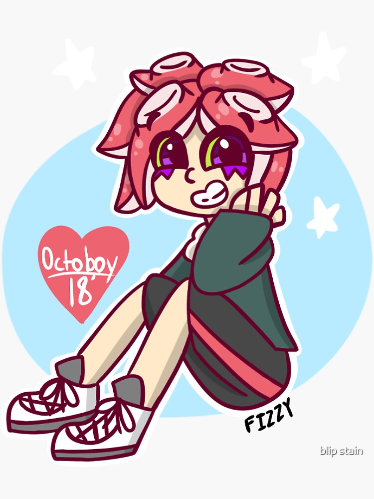"Octoboy" Sticker for Sale by lyraplatepancak | Redbubble