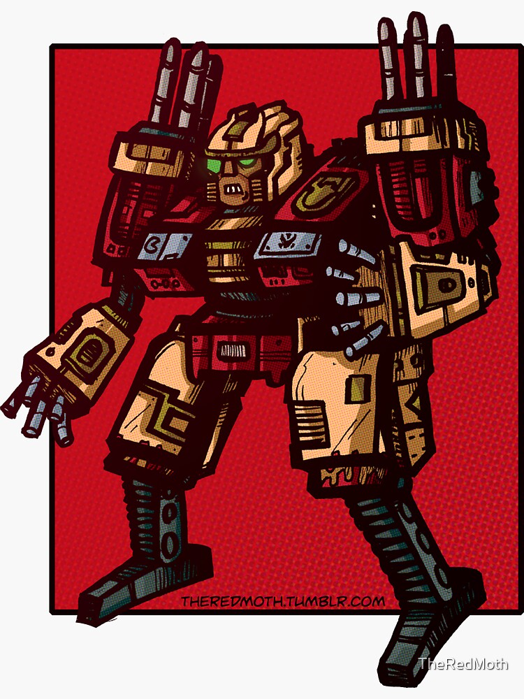 "Armada Demolishor - Transformers" Sticker for Sale by TheRedMoth ...