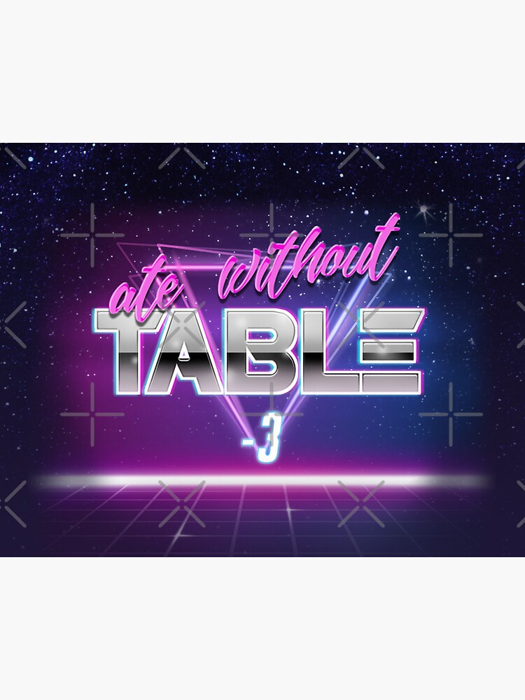 "ate without table -3 Rimworld meme indie game Vapor Wave Retro wave ...