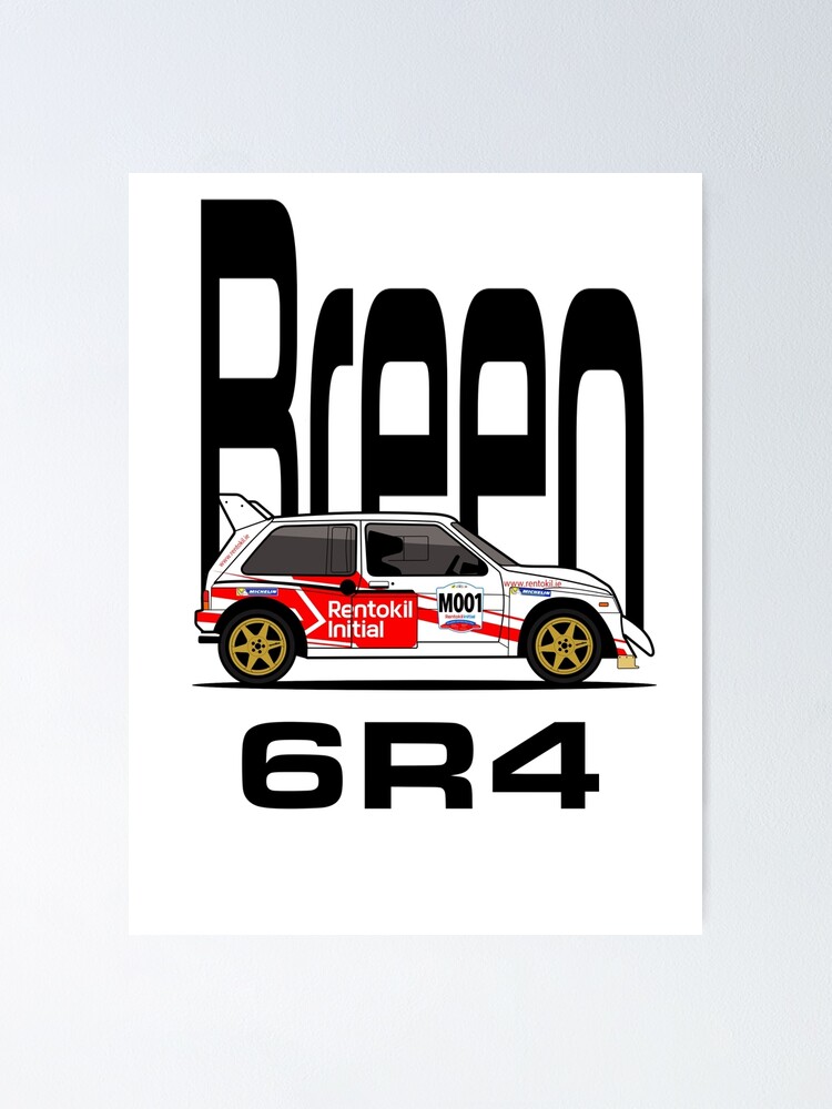 "Craig Breen 6r4" Poster for Sale by purpletwinturbo | Redbubble