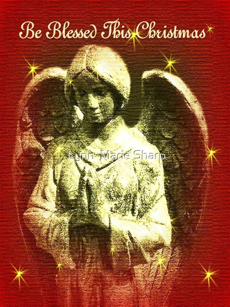 "Be Blessed This Christmas Angel" Photographic Print for Sale by ...