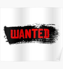 Wanted Arthur Morgan Posters | Redbubble