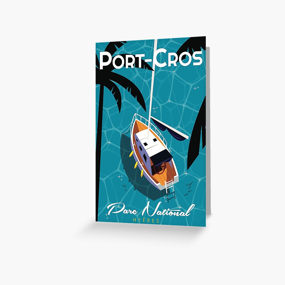 "Port Cros poster" Poster for Sale by GAGodel | Redbubble