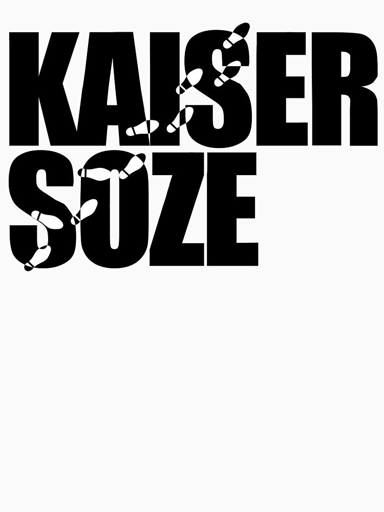 Kaiser Soze T Shirt By Bonvee Redbubble